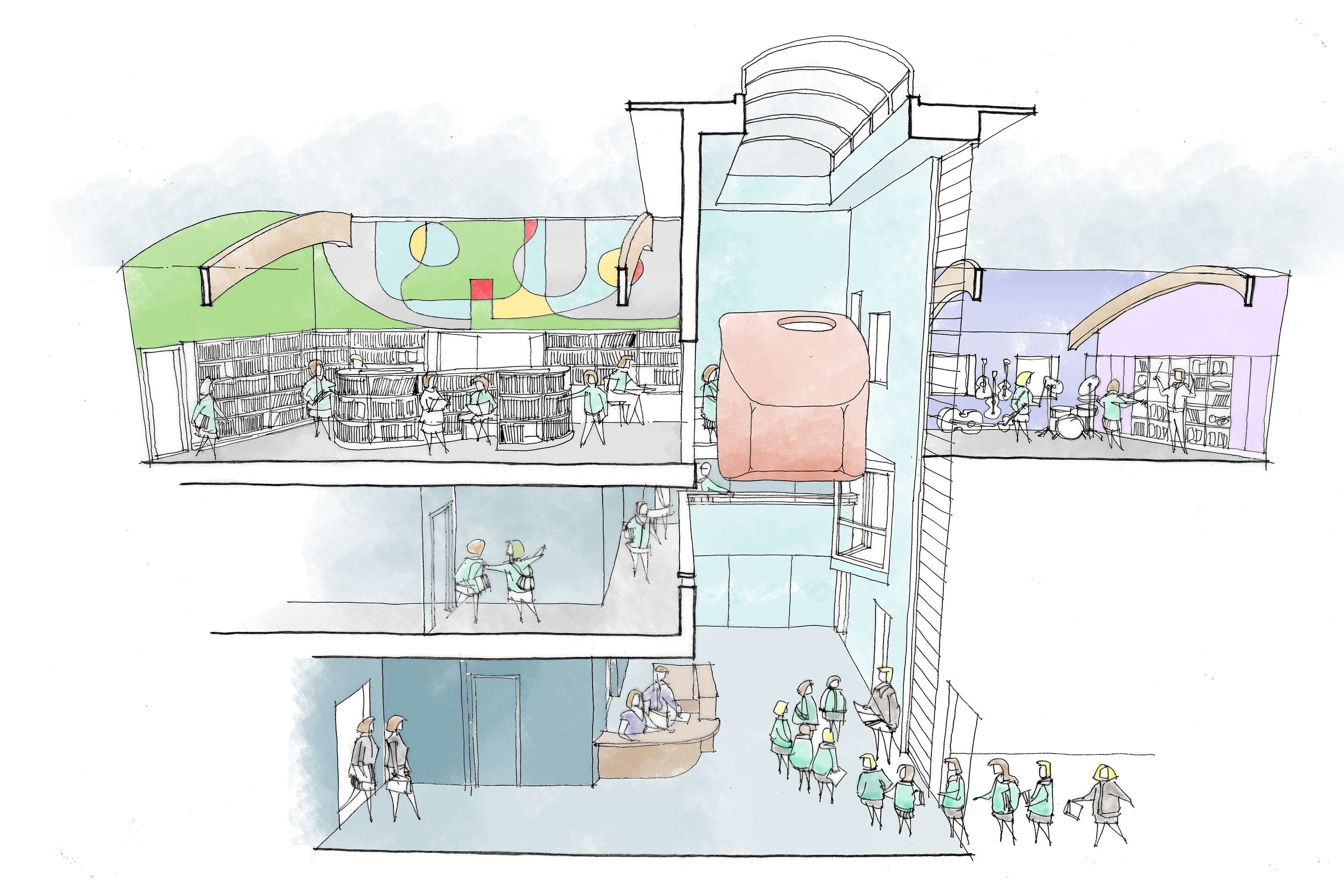 Bute House School - Mackenzie Wheeler Architects & Designers London